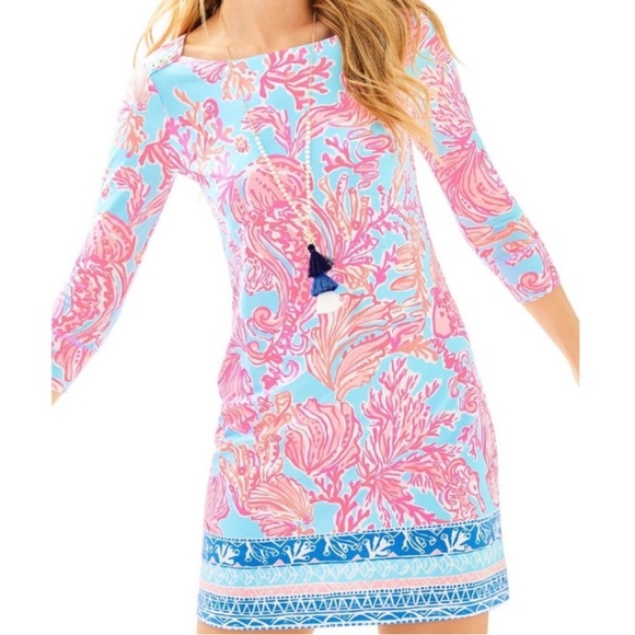 Lilly Pulitzer | Dresses | Lilly Pulitzer Sophie Dress Shell We Dance ...
